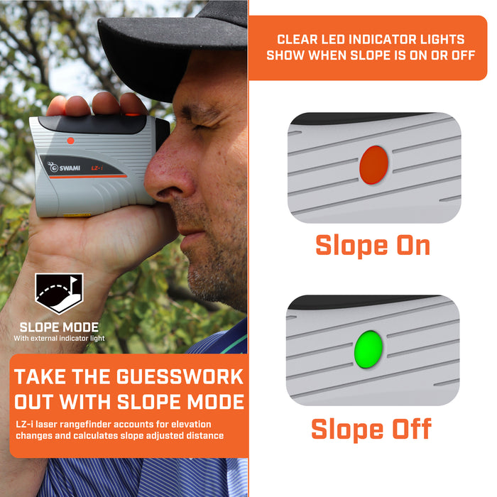 Swami LZ-i Laser Rangefinder – IZZO Golf