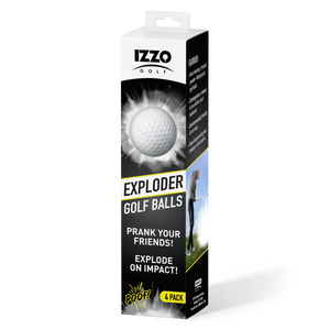 Exploding Prank Golf Balls - 4 Pack – IZZO Golf