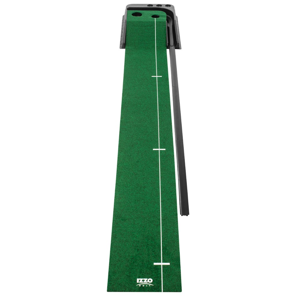 Dual Hole Auto Return Putting Mat – IZZO Golf